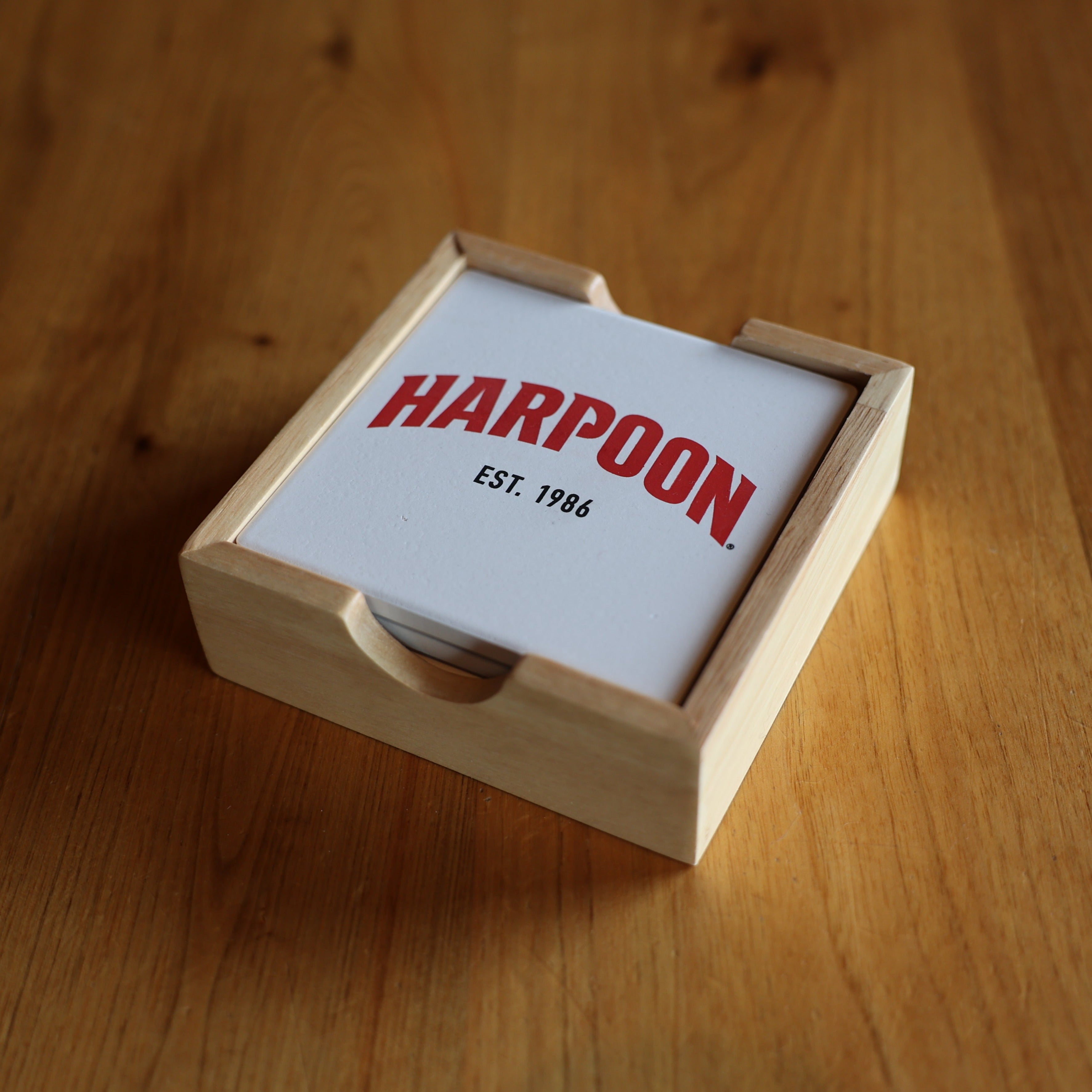 Harpoon Coaster 4 Pack Set – Harpoon Brewery eStore
